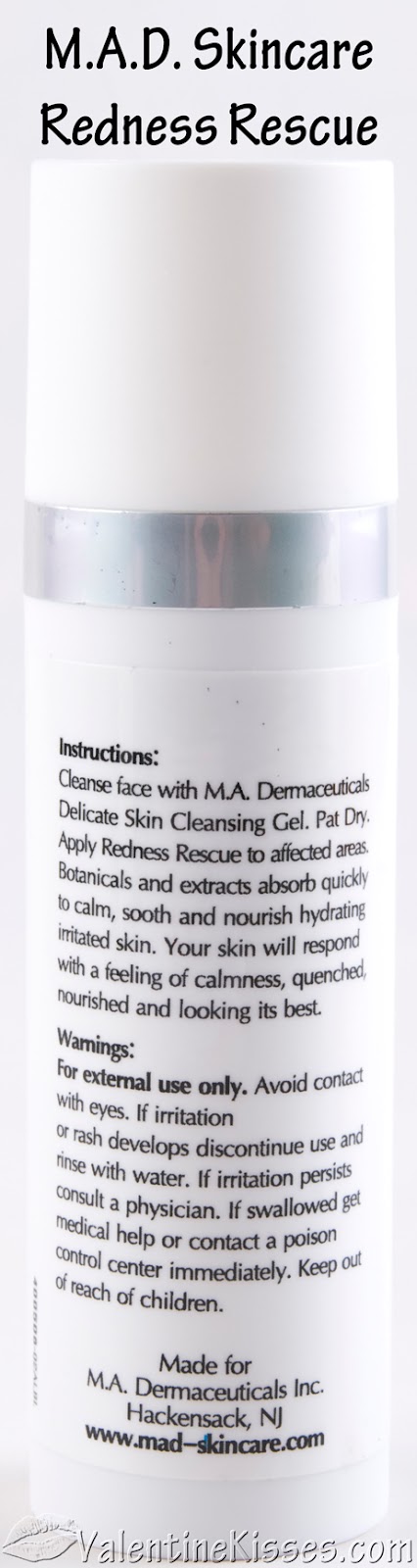 Valentine Kisses: M.A.D. Skincare for Delicate Skin - 5 products - pics ...