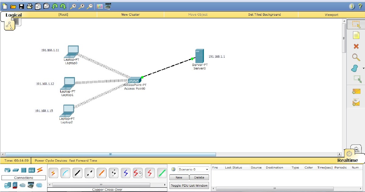Instalación y Configuración de Aplicaciones y Servicios : Packet Tracer 3 periodo