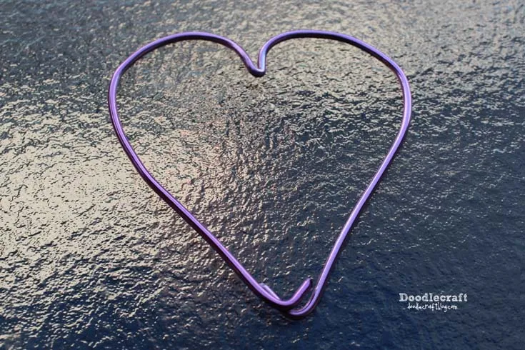 Wire Wrapped Heart Pendant!