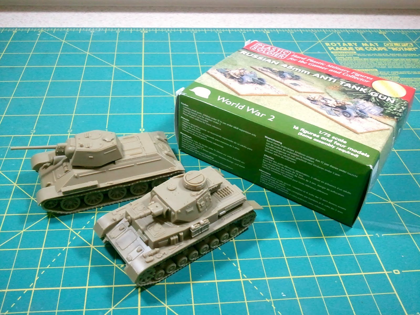 World War II Central: Plastic Soldier Company 1/72 Goodies!