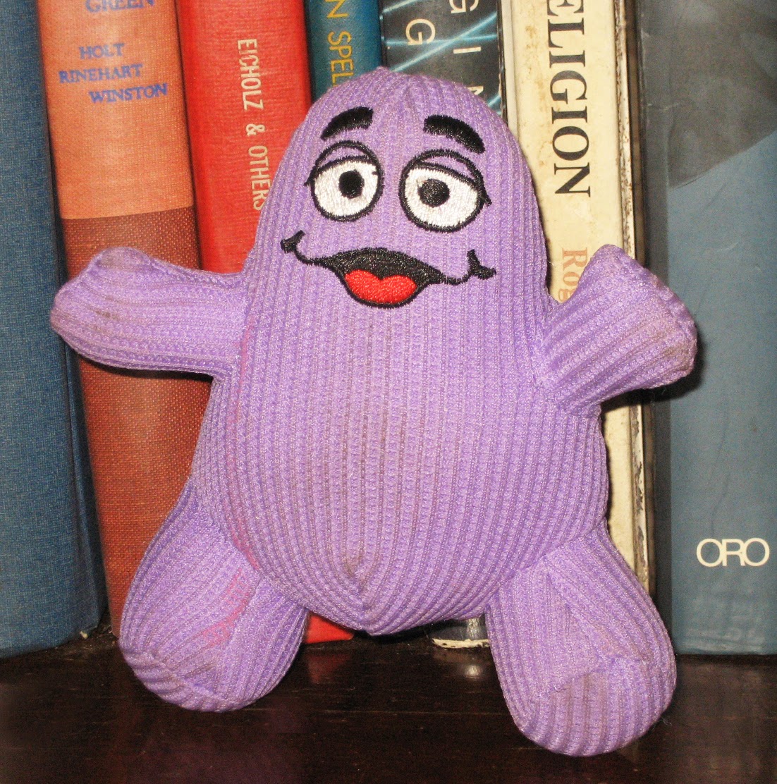 Percy's Fast Food Toy Stories : Grimace 2000 Fisher Price - McD