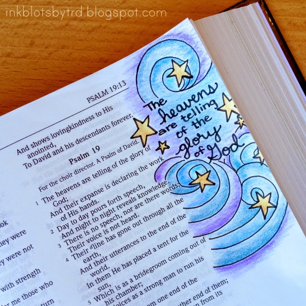 Ink Blots by TRD: Adventures in Bible art & journaling :: Week 6