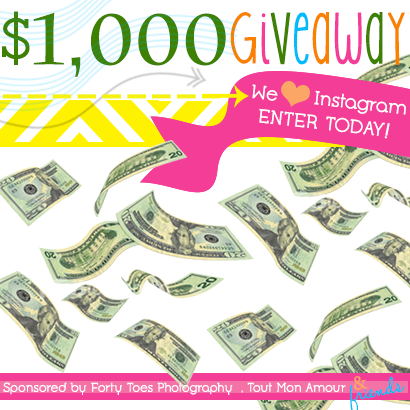 Forty Toes: WIN WIN WIN 1,000 BUCKS!