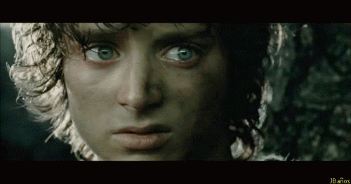 Trilogía Gif del Señor de los Anillos: Frodo: Vete a casa Sam