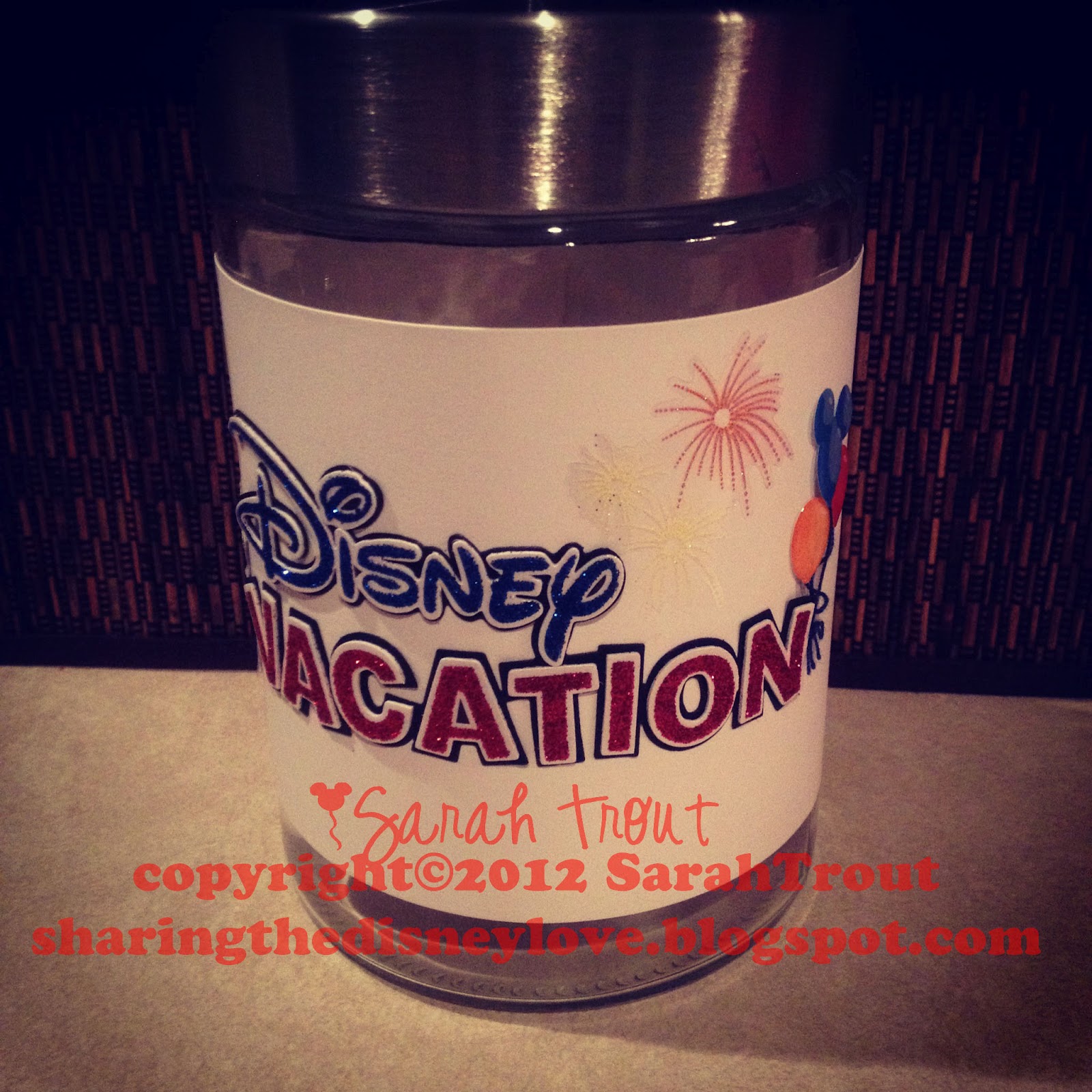 Sharing The Love: My Disney Fund Jar
