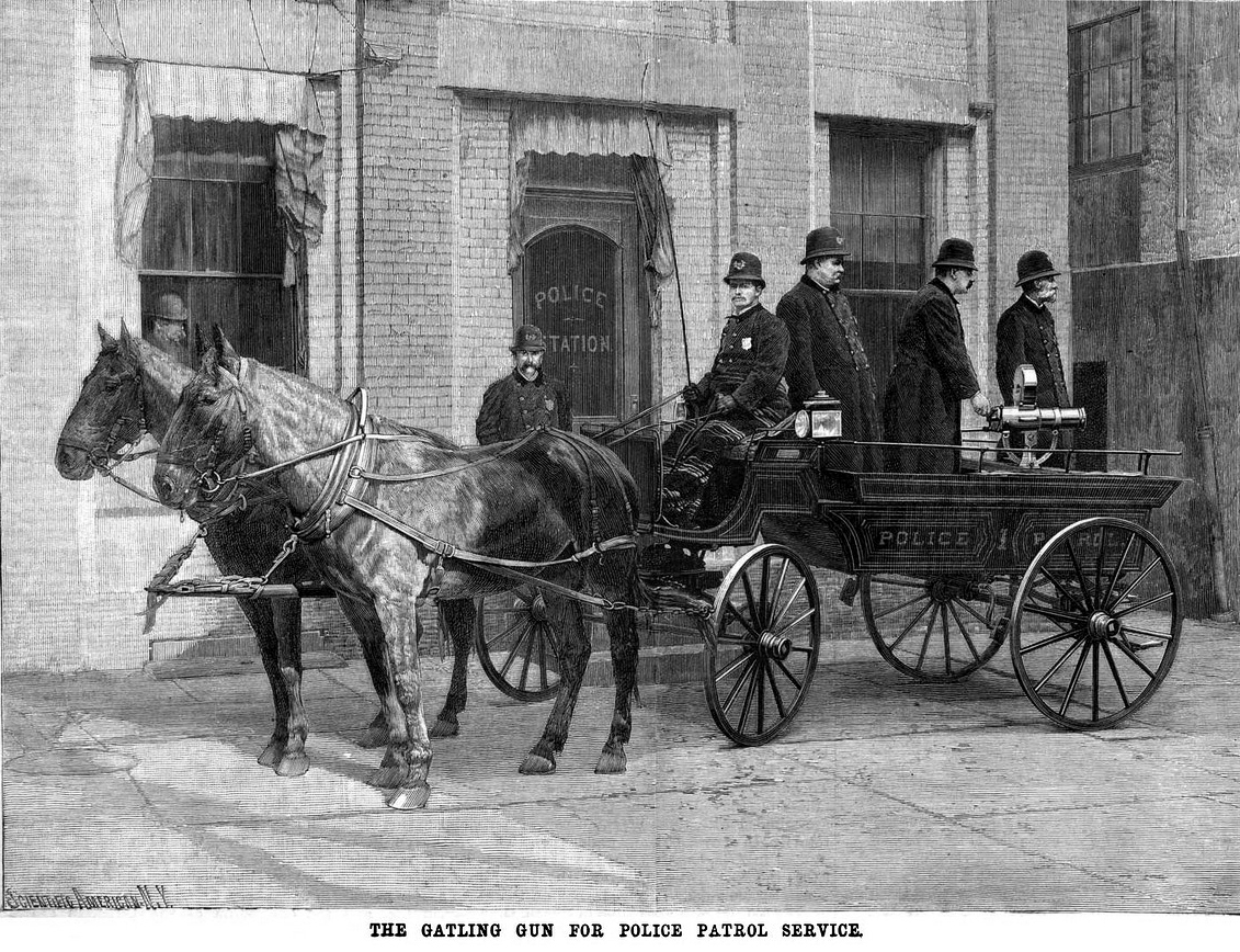 Just A Car Guy: Machine gun (Hartford Connecticut) equipped police ...