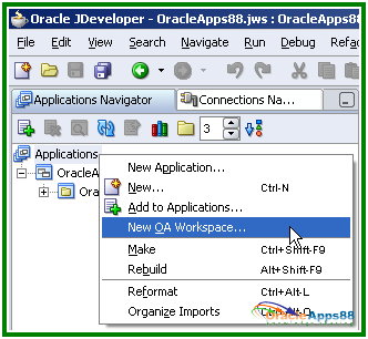 Oracle Applications: Oracle Application Framework (OAF) - Creating Search Page
