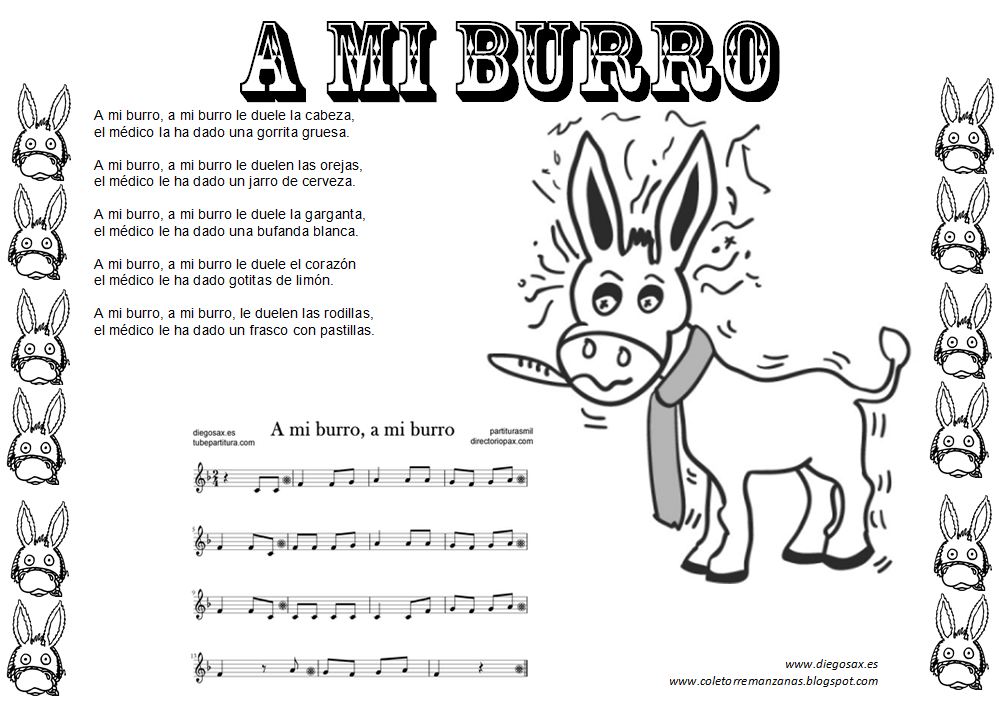 Partituras populares, infantiles y tradicionales para principiantes ...