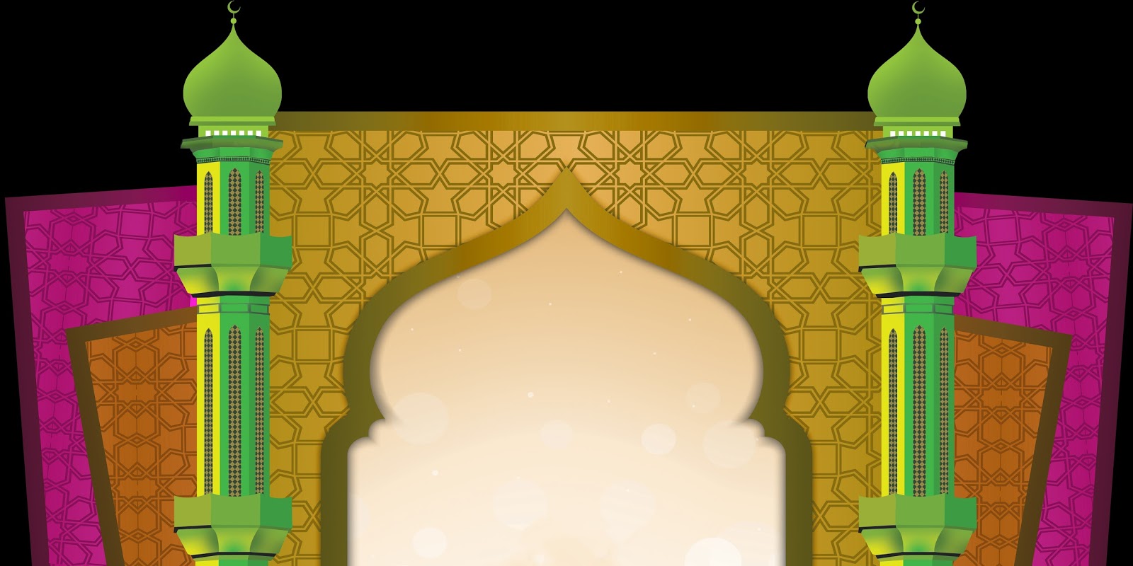 islamic stage design 2018 template-aruDesign - Asru Design