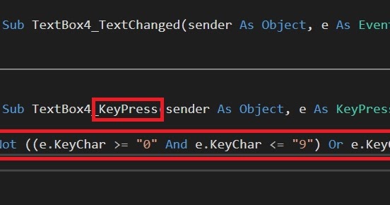 MEMBUAT VALIDASI TEXTBOX HANYA BISA DIISI ANGKA PADA VB.NET ~ Panduan Pemrograman Visual Basic