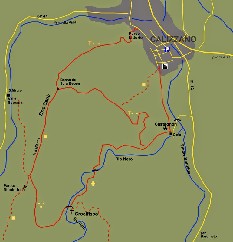 MUNTAeCHINNA TREKKING: Calizzano - Rionero