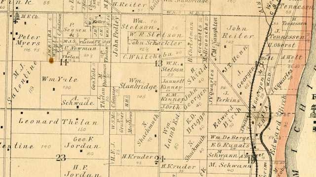 Somers Wisconsin Pioneer History: Stanbridge