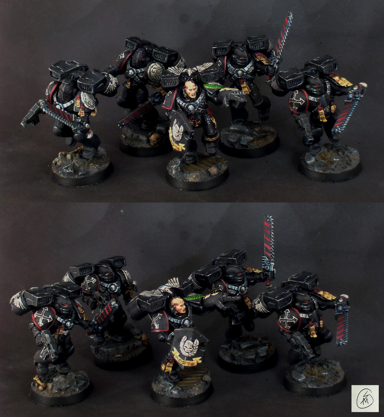 samson minis: Raven Guard on the Move!