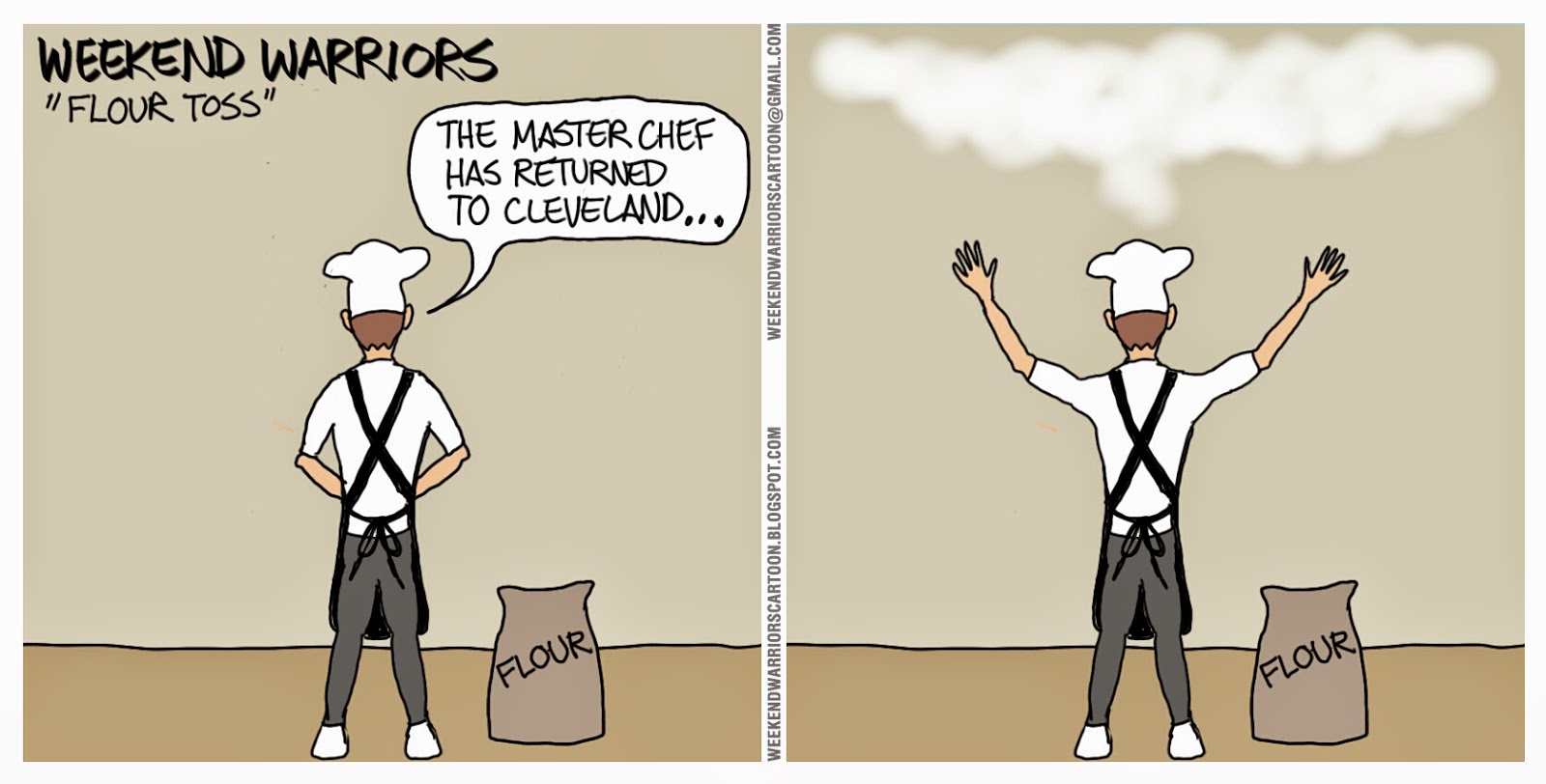 Weekend Warriors Cartoon