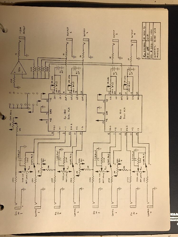 MATRIXSYNTH: 1973 1974 Emu Modular Synthesizer Catalog/Brochure/Price Lists