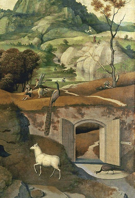 PEACOCK'S GARDEN: Jan Mostaert "The Expulsion of Hagar" 1520-5