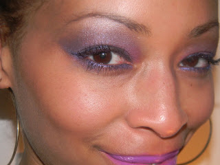 The Facets of an Odd Black Girl: Star Sapphire inspired makeup look