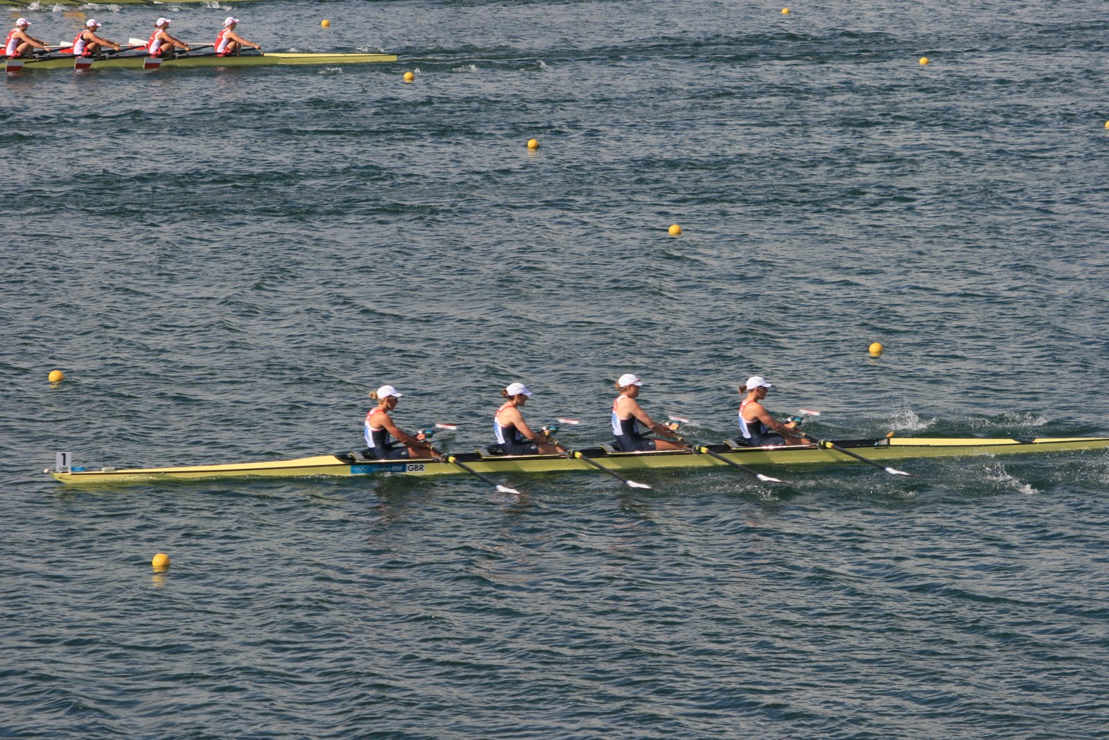 Narrow Boat Albert: Olympic Rowing, 30 July 2012