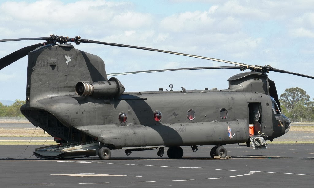 Central Queensland Plane Spotting: Australian Army Boeing CH-47D ...