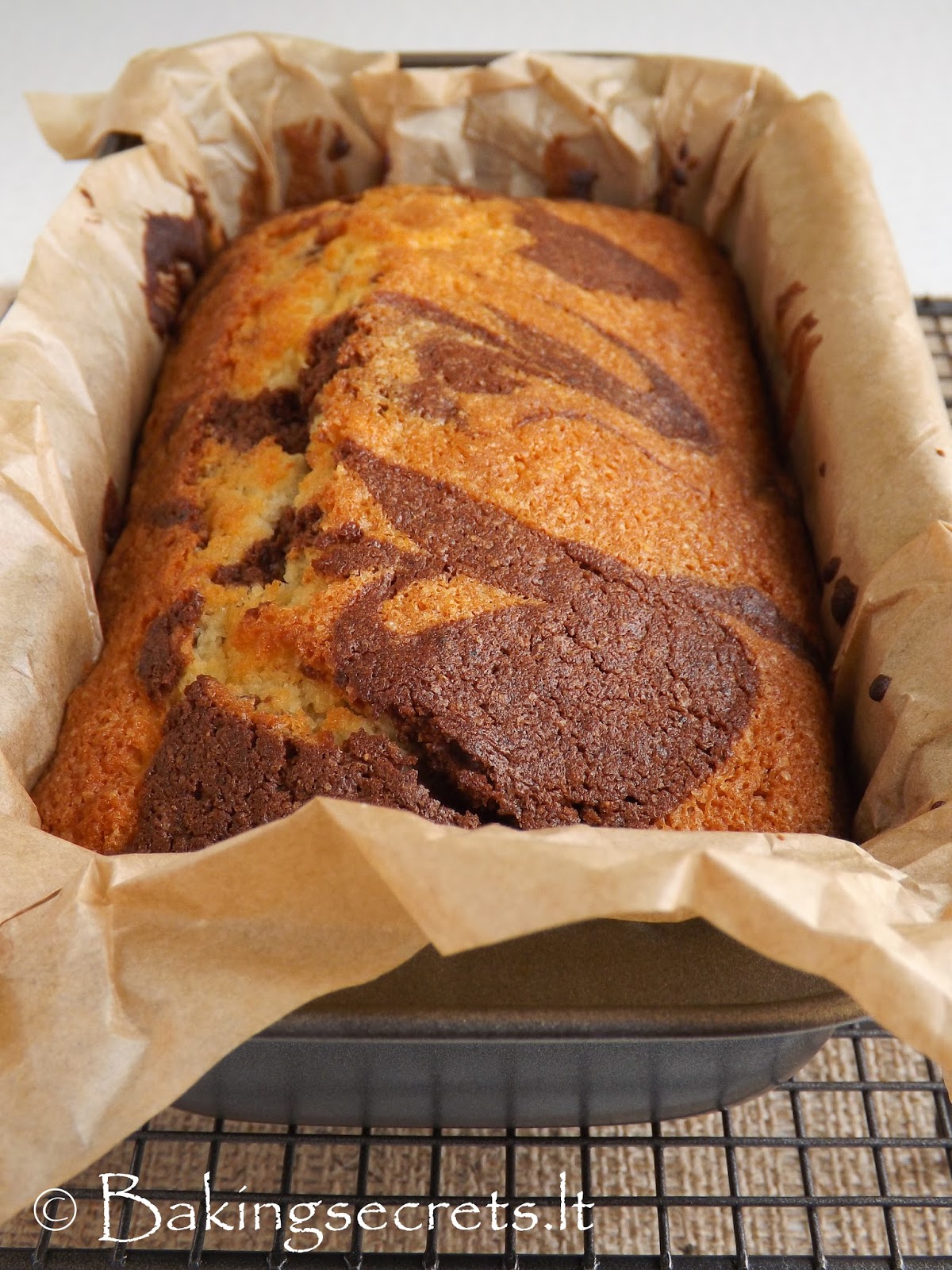 Baking Secrets: Marmurinis keksas / Marble Cake