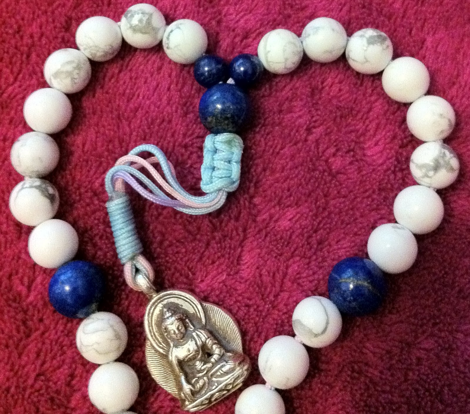 Review Time: Review Time! Custom Mala Shop's Exclusive Howlite and ...