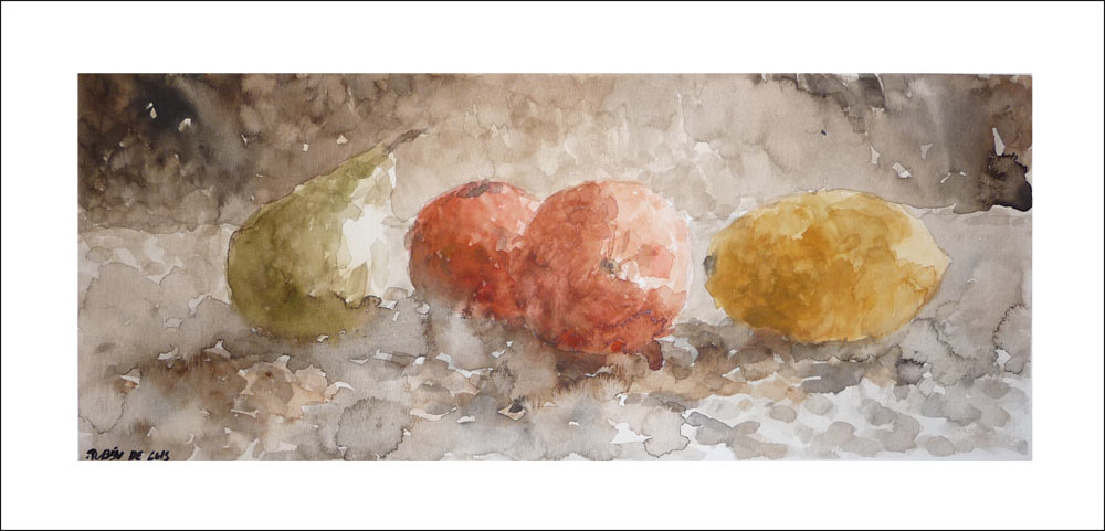 Las acuarelas de Rubén de Luis: Bodegones en acuarela