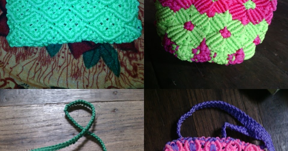 Cara Mudah Membuat Kerajinan Tas Makrame Cantik - Smansatuja