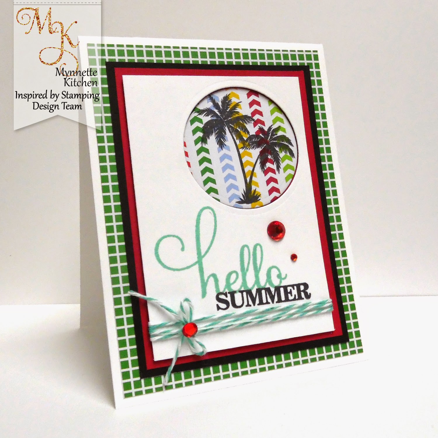 On A Stampage...: Inspired By Stamping: Hello Summer!