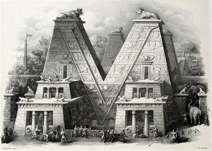 Antonio Basoli ~ Pictorial Alphabet | Tutt'Art@ | Pittura * Scultura ...