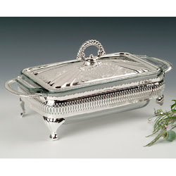 QUEEN ANNE: QUEEN ANNE Silver Plated Tableware (made in England)