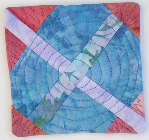 Gefilte Quilt: Improv Batik Scrap Relaxation Tutorial - Part I