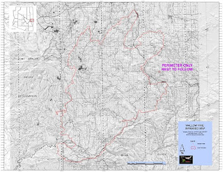 Community Calendar: Wallow Fire - Maps from IR at 0138 Hrs