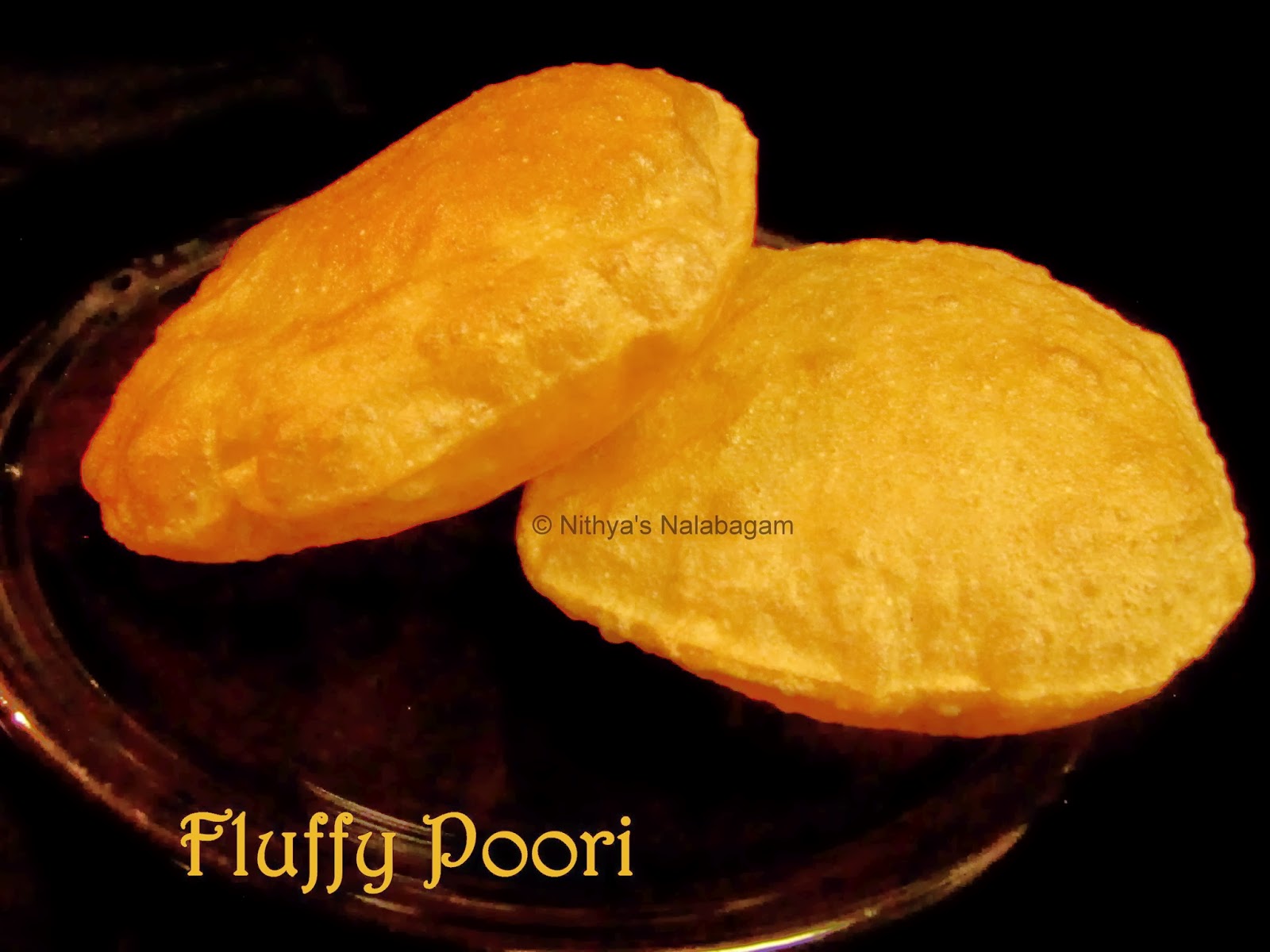 Fluffy Poori and Potato Masala with Video |Nithya's Nalabagam