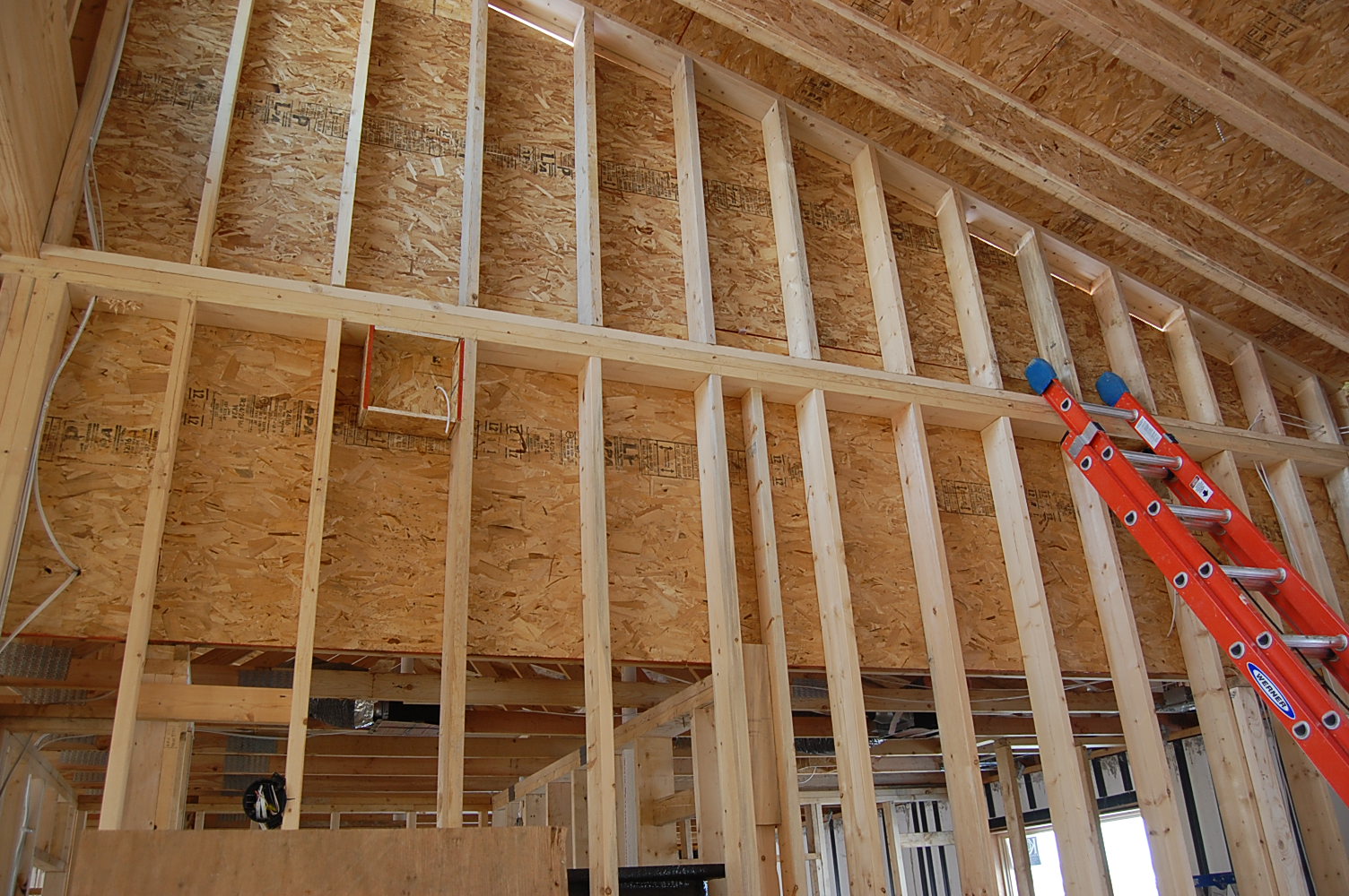 New Lizer Homestead: Electrical Rough ins