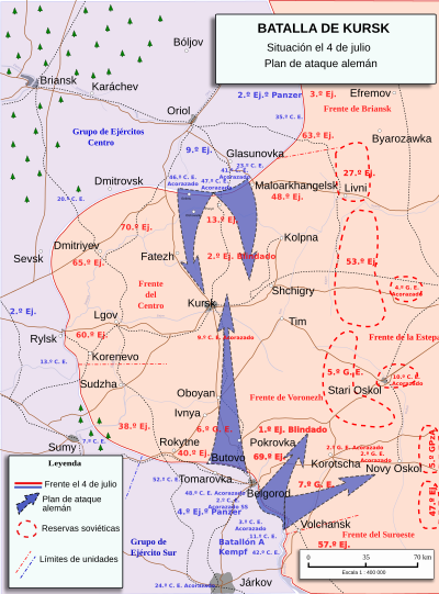 Сuatro batallas por Járkov