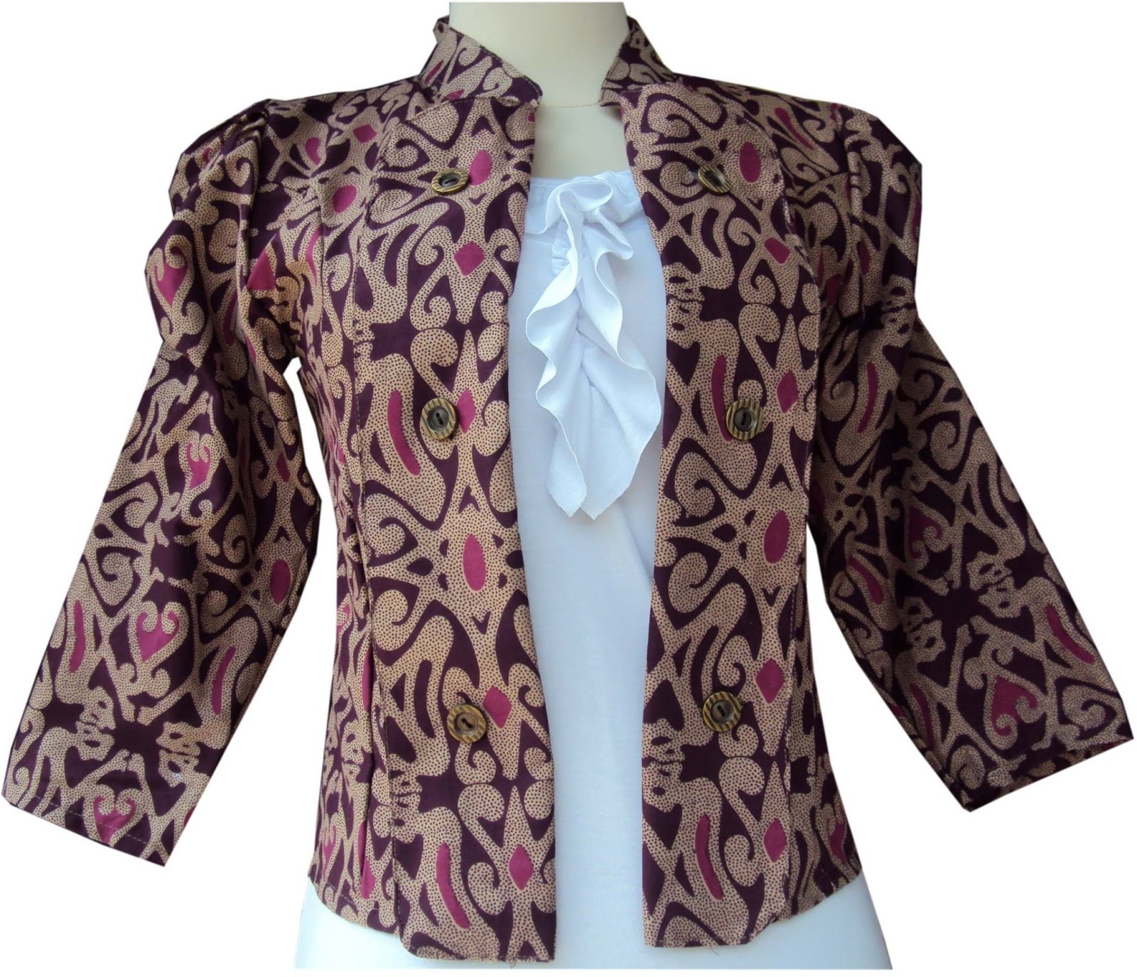 Model Blazer Batik Untuk Berbagai Acara