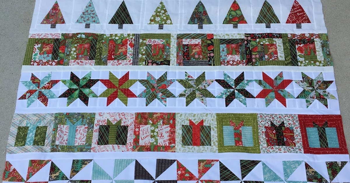 The HEXIE Blog: Another Row in the Christmas Quilt