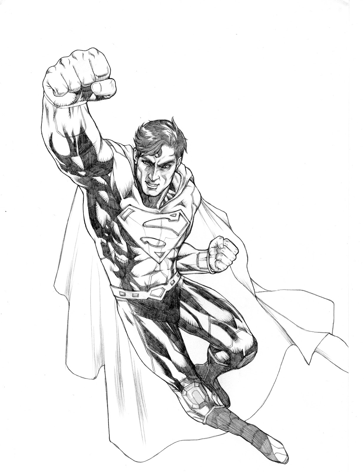 Chekydot Studio: Superman Sketch