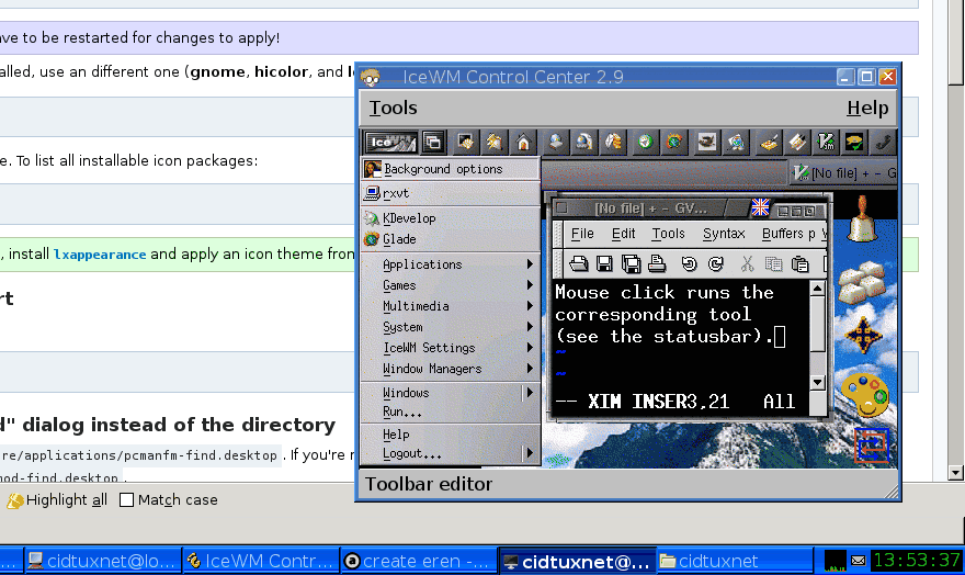How to Install & Configure ICEWM window manager on Archlinux