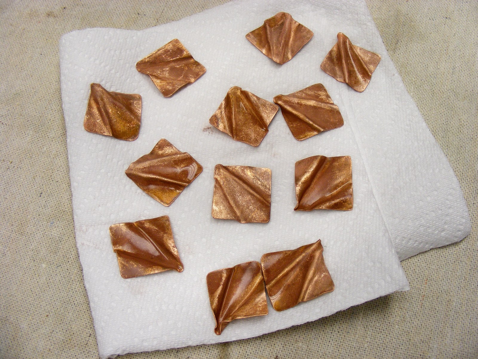 Sweet Freedom Designs: "Raku" in the Metal Studio