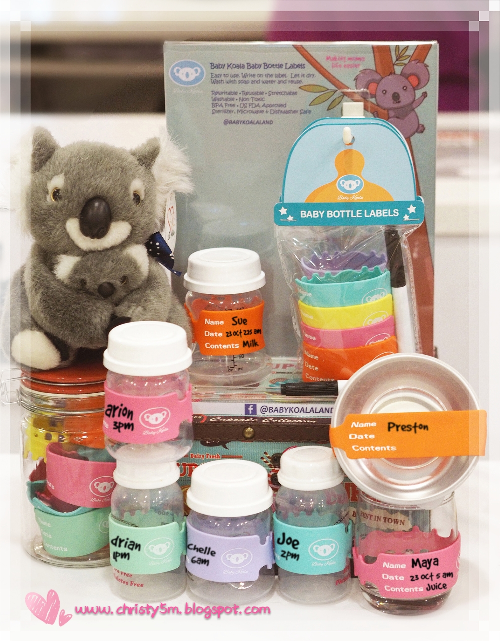 Christy's Blog: Genius Product by Baby Koala Making Breast Milk Storage ...
