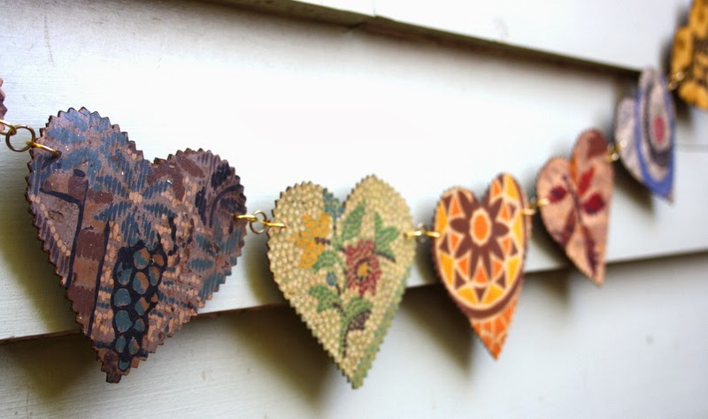 Lino Forest - Mixing Craft and Colour.: Tugging your Heart Strings