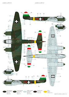 Junkers Ju 88 D-2/4 in 1/48 (SH48178) – camouflage schemes unveiled