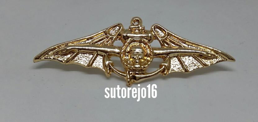 atribut dan aksesoris tni polri: pin brevet wings tni polri