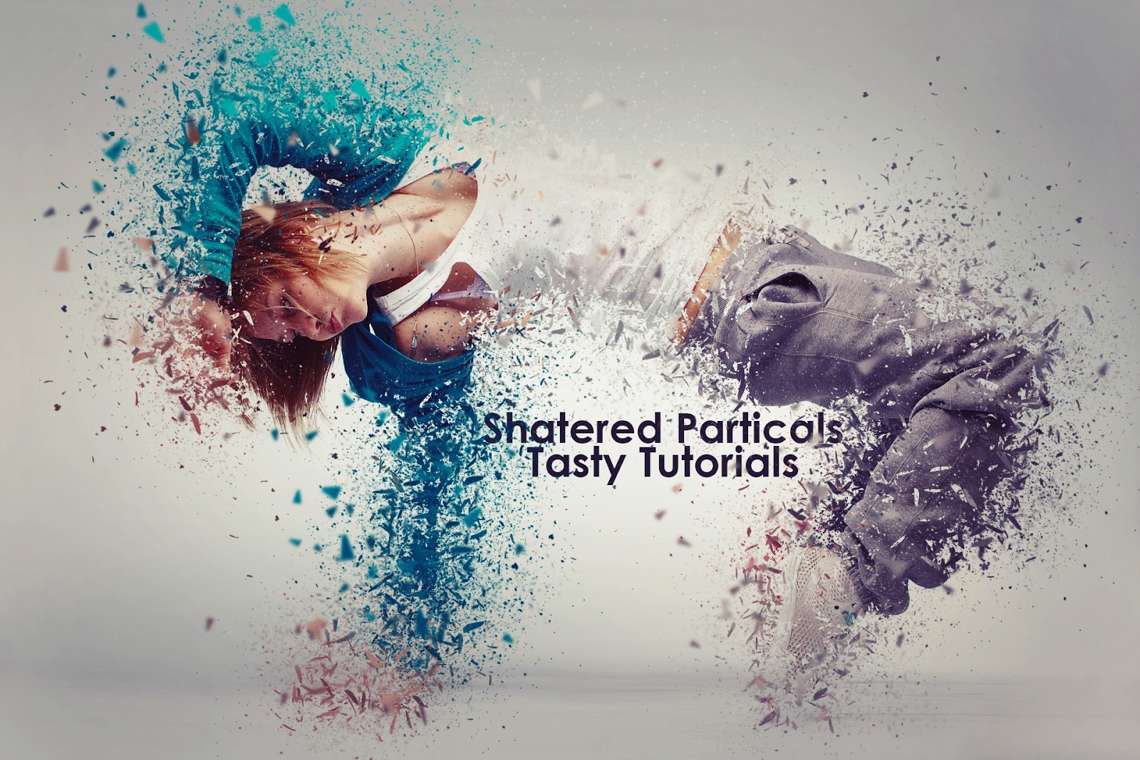 Shattered Particles Photo Effect Photoshop Creative Tutorial - Tasty ...