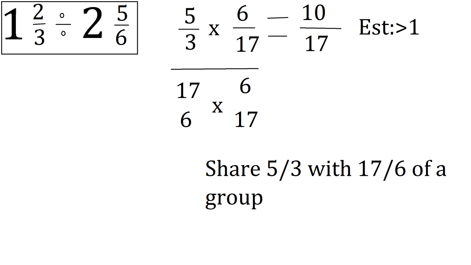 873 Math Blog 2012 Katie s Fraction Scribepost Fraction Test