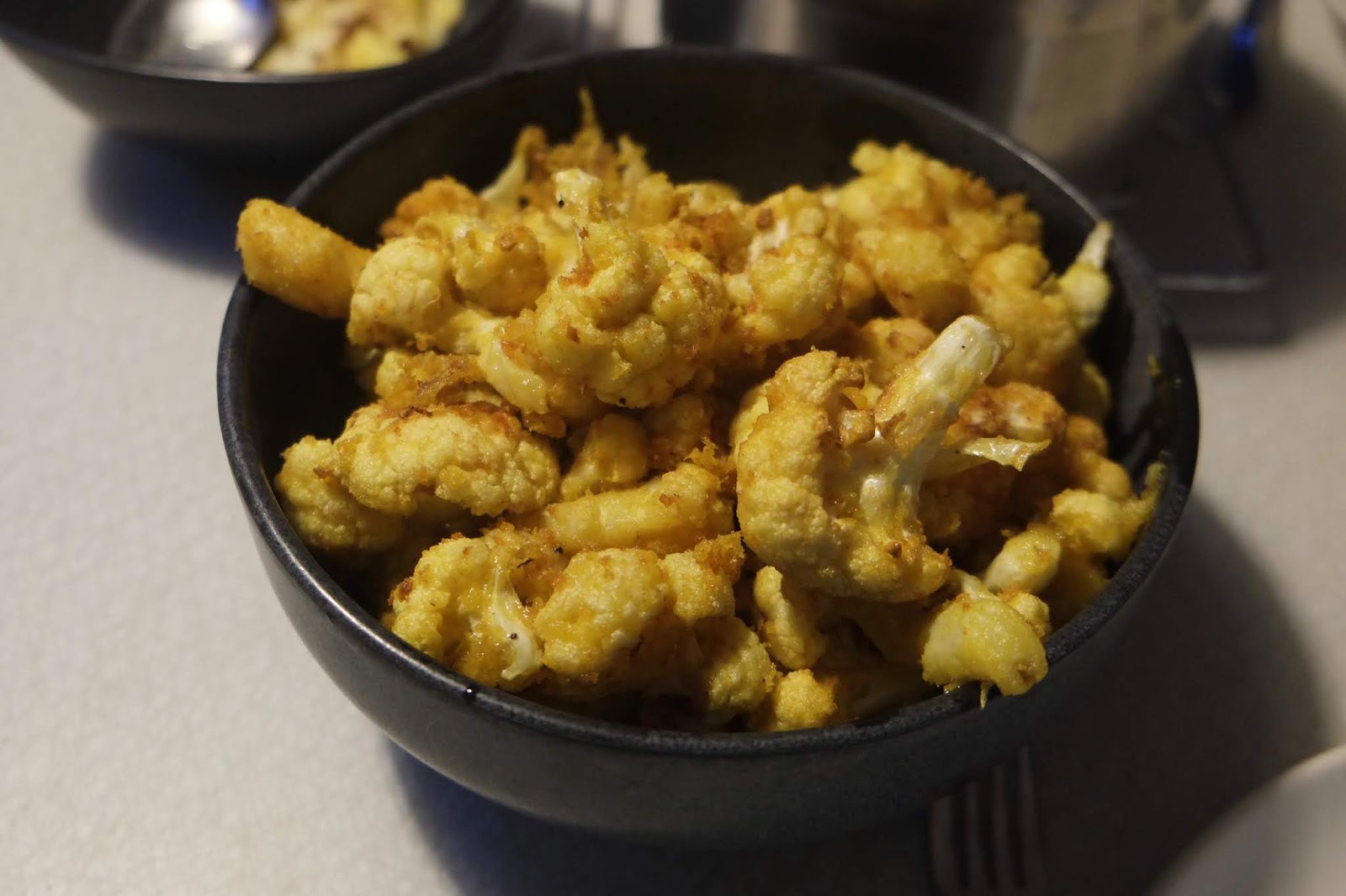 Det går som tåget: Friterad blomkål