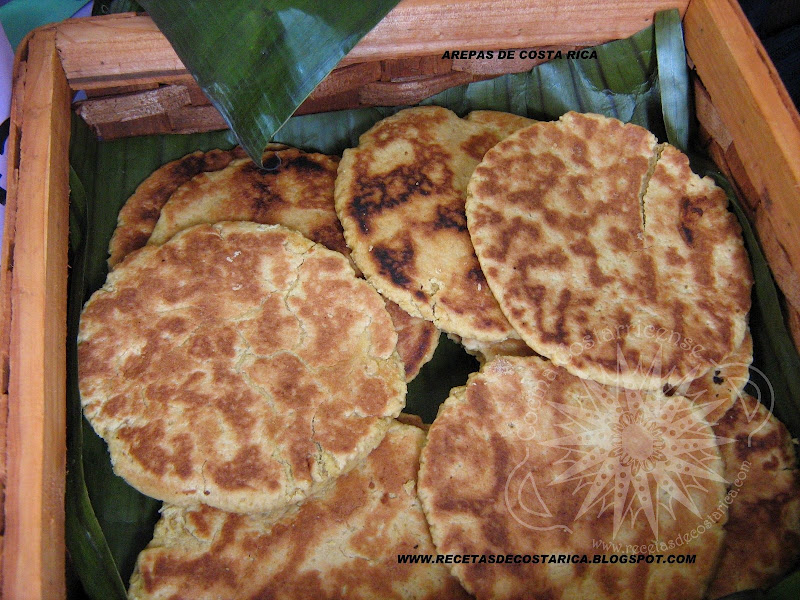 Cocina Costarricense: arepas de Costa Rica