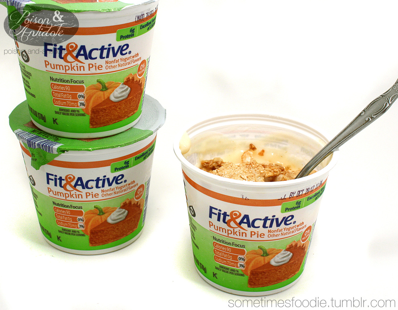 Sometimes Foodie: Fit and Active Pumpkin Pie Yogurt - Pumpkin 2012 Haul