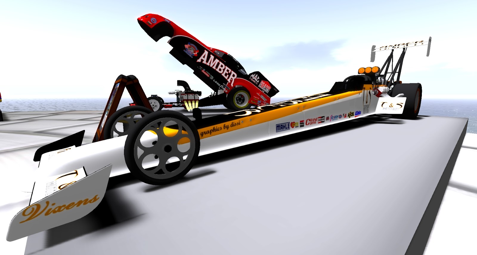 Echt Virtuell: Autoausstellung : "Cars of Second Life"